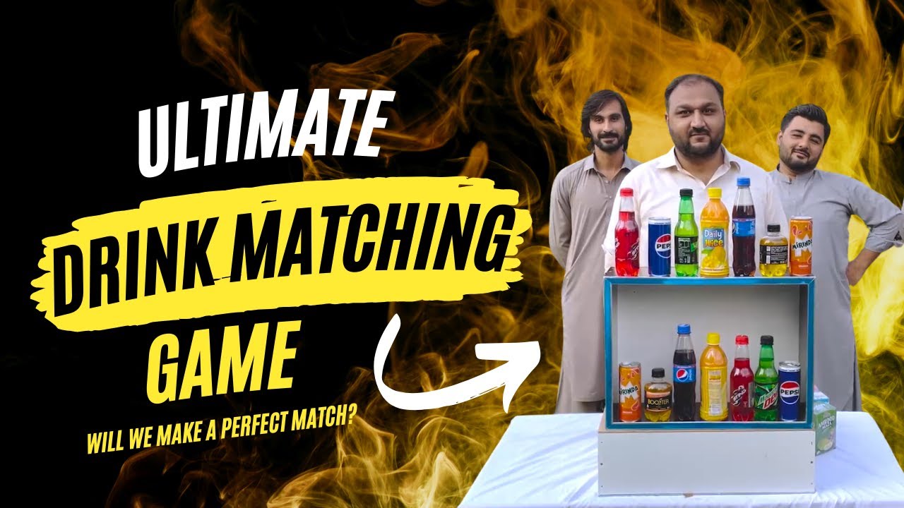 Ultimate Drink Matching Game – Will We Make a Perfect Match - YouTube