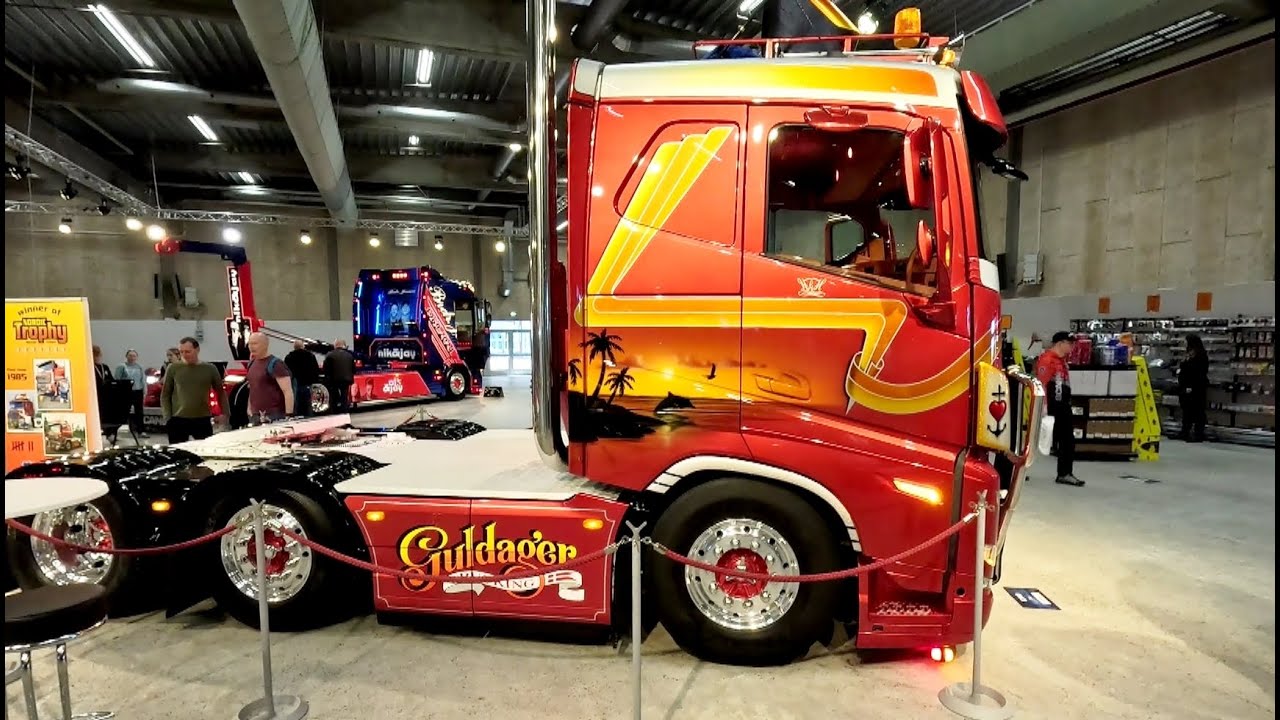 Guldager Volvo Sweet Candy At The Transport 2025 Truck Show In Denmark ...
