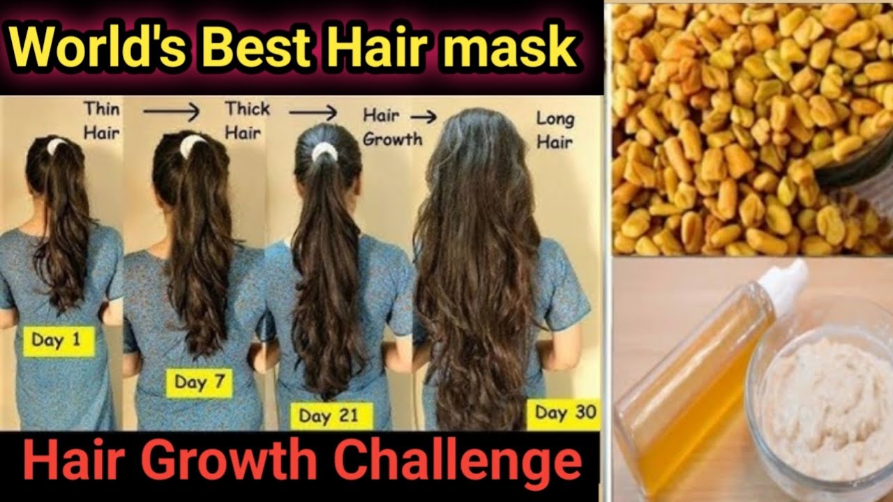 Fenugreek Powerful Hair Serum and mask for Extreme Hair Growth . - YouTube