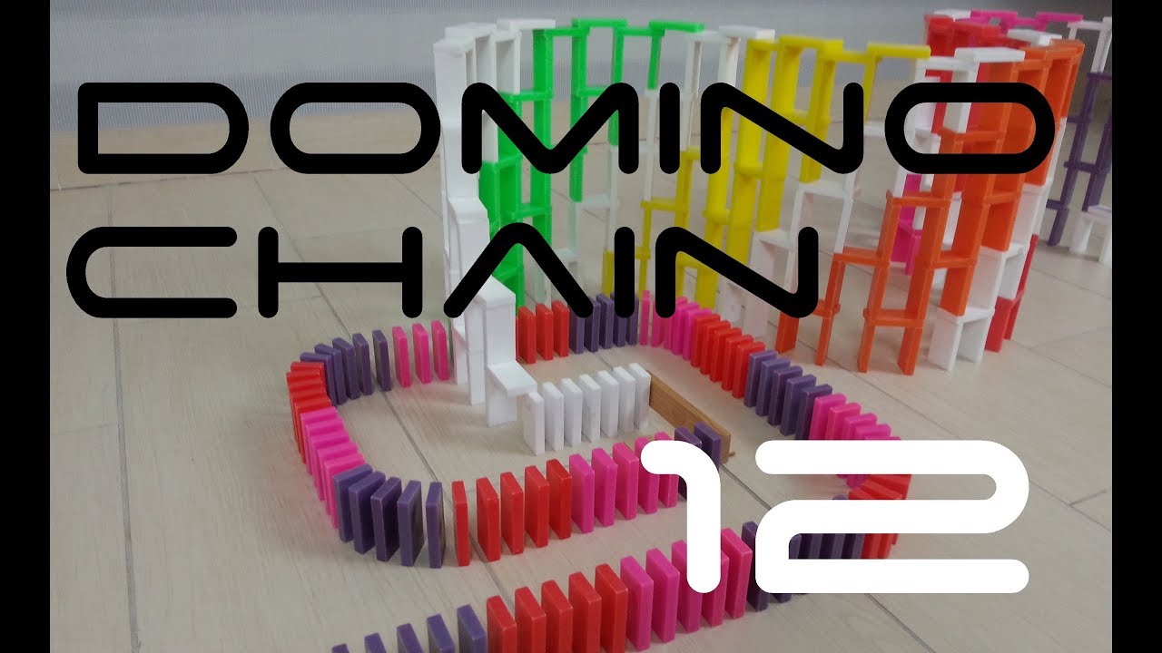 Domino Chain 12 - YouTube