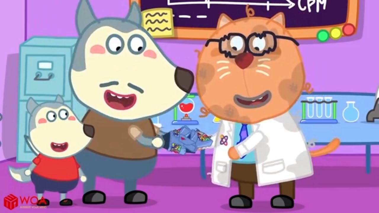 Cure the robot shark - Wolfoo Learns Kids Good Behavior | Wolfoo`s ...