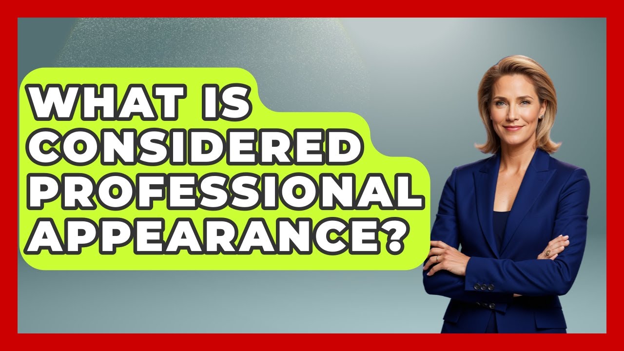 What Is Considered Professional Appearance? - Admin Career Guide - YouTube