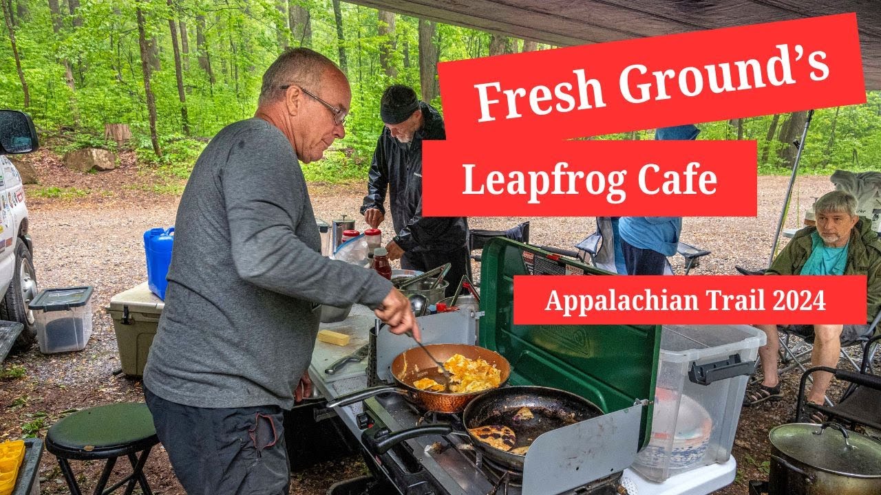 Fresh Ground's Leapfrog Cafe - Trail Magic on the A.T. - YouTube