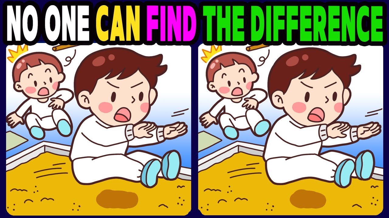 【Spot the difference】No One Can Find The Difference! Fun brain puzzle ...