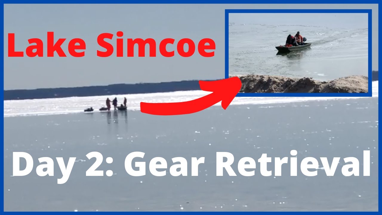 Lake Simcoe Ice Report, March 13, 202: RESCUE PART 2 - YouTube