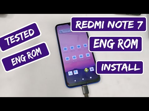 Redmi Note 7 Eng Rom Install 100% Tested Eng Rom - YouTube