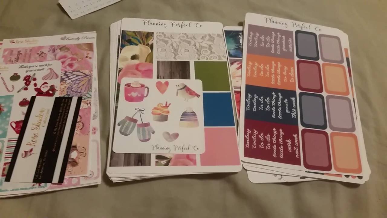 Sticker Haul featuring 472 & Main, Rose Shadow collection, Planning ...