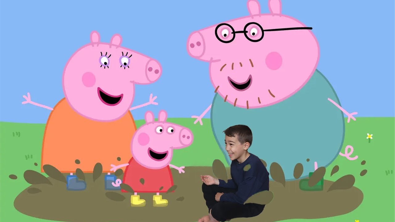 Jump in Puddles with Peppa and Your Family! - YouTube