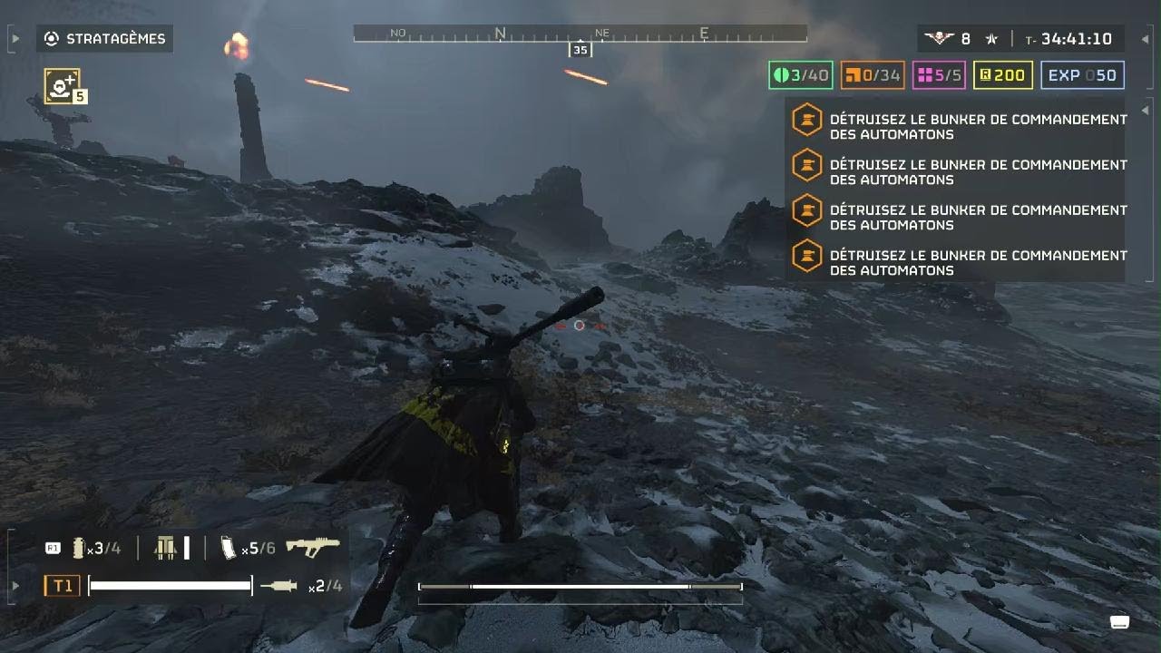 HELLDIVERS 2 solo lvl8 automaton bunker - YouTube