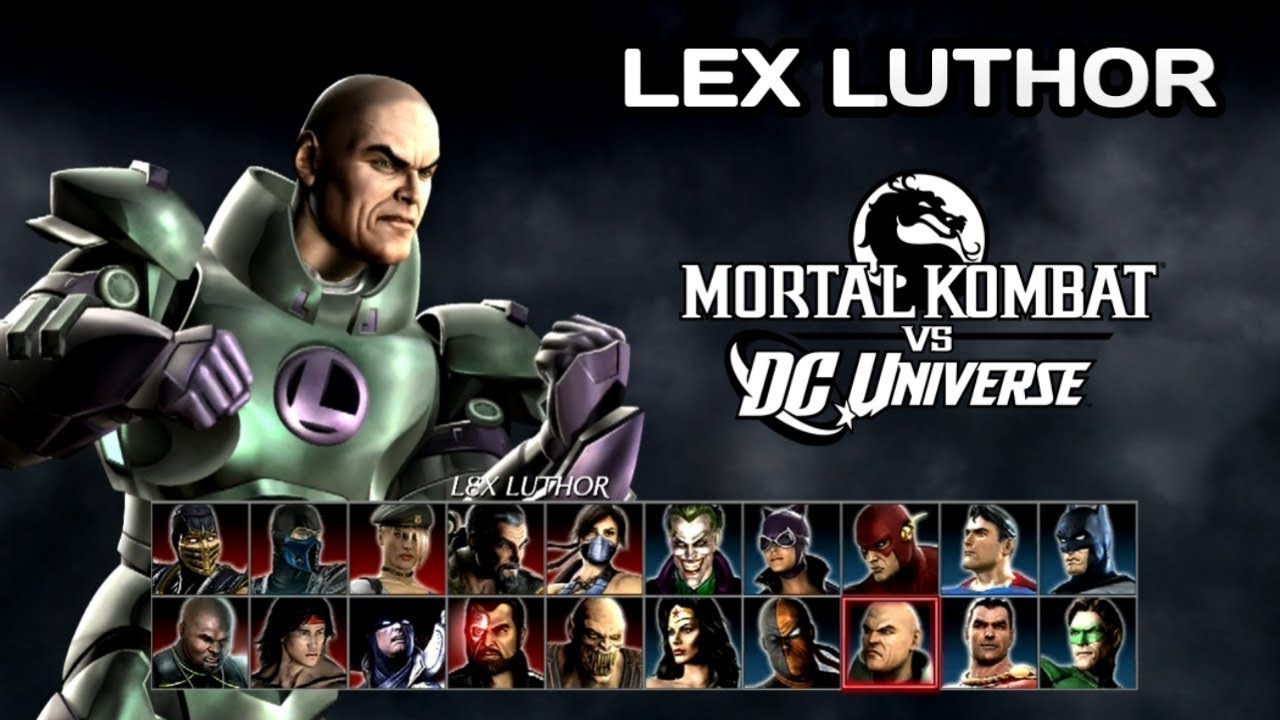 Lex Luthor Arcade Ladder - Mortal Kombat vs DC Universe - YouTube