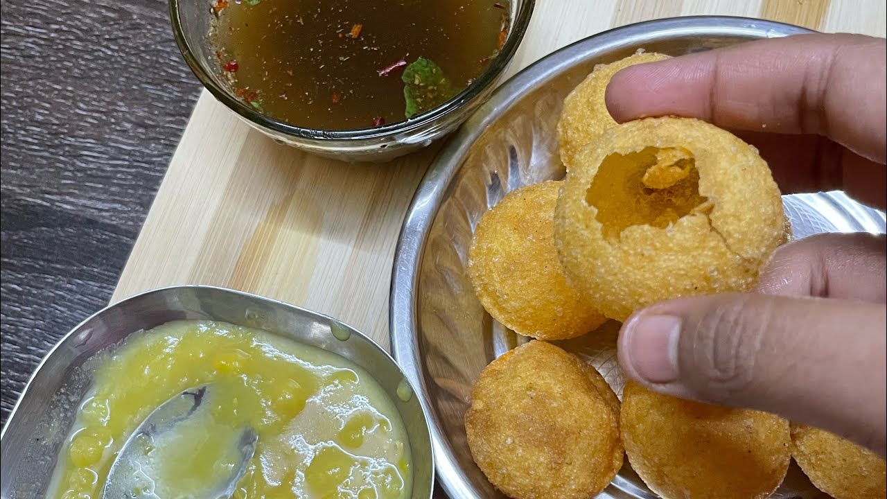 Pani Puri Recipe | How to make Pani for Pani puri | Golgappa recipe ...