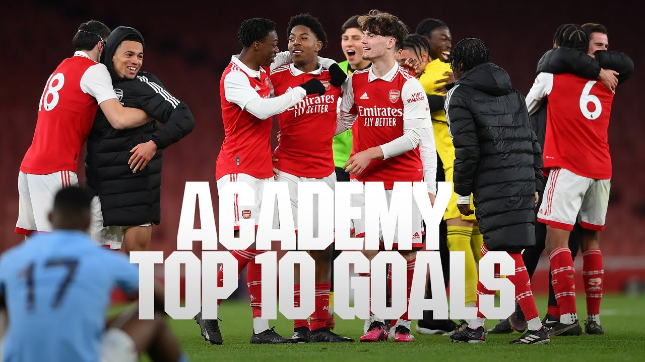 Top 10 Arsenal Academy Goals compilation from 2023 ⚽️ | Nwaneri, Rosiak ...