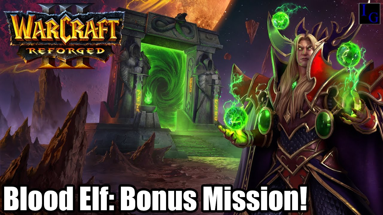Tower Defense TRAGEDY! | WarCraft 3: Reforged Blood Elf Secret Bonus ...
