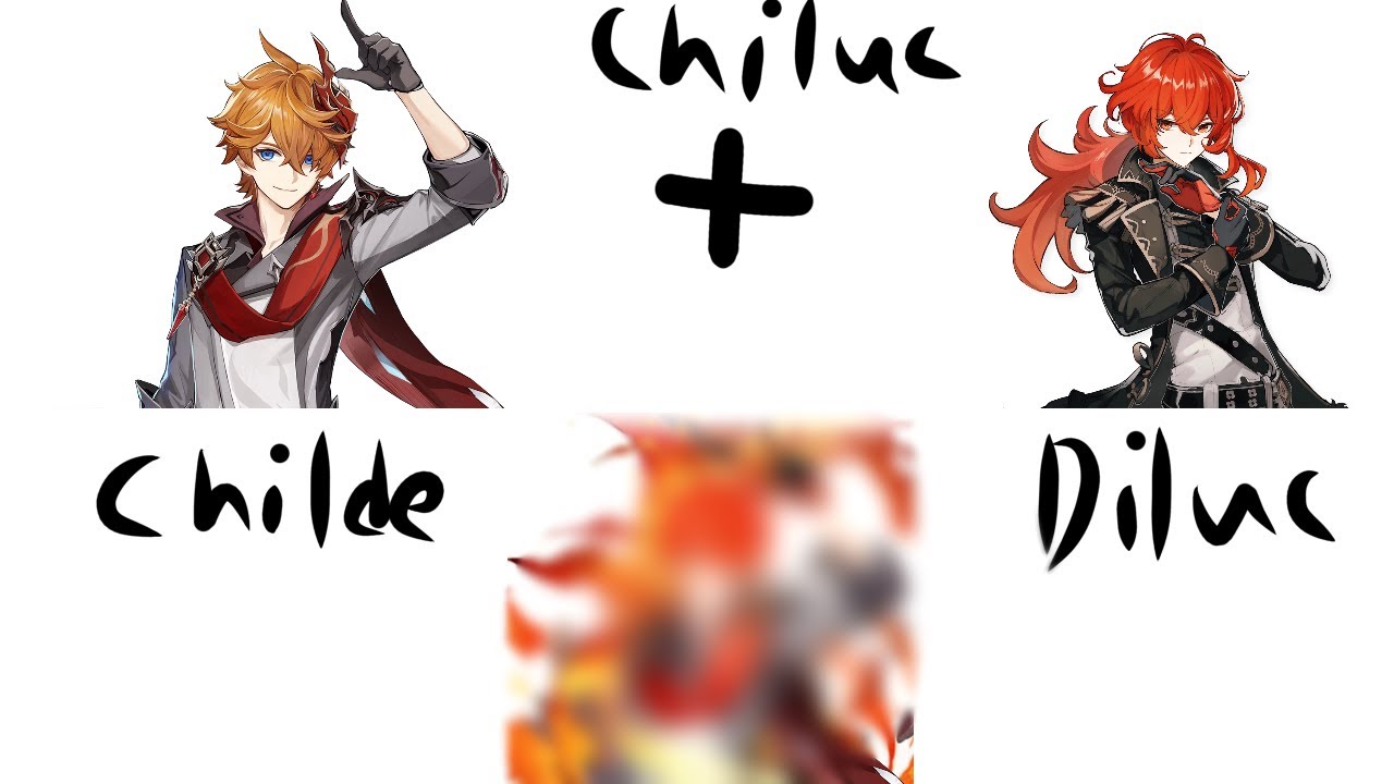 Childe x Diluc = Chiluc ( using hands only ) - YouTube