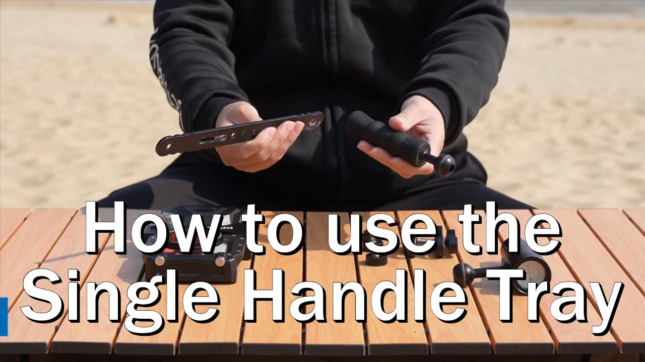 How to better use of DIVEVOLK single handle tray - YouTube