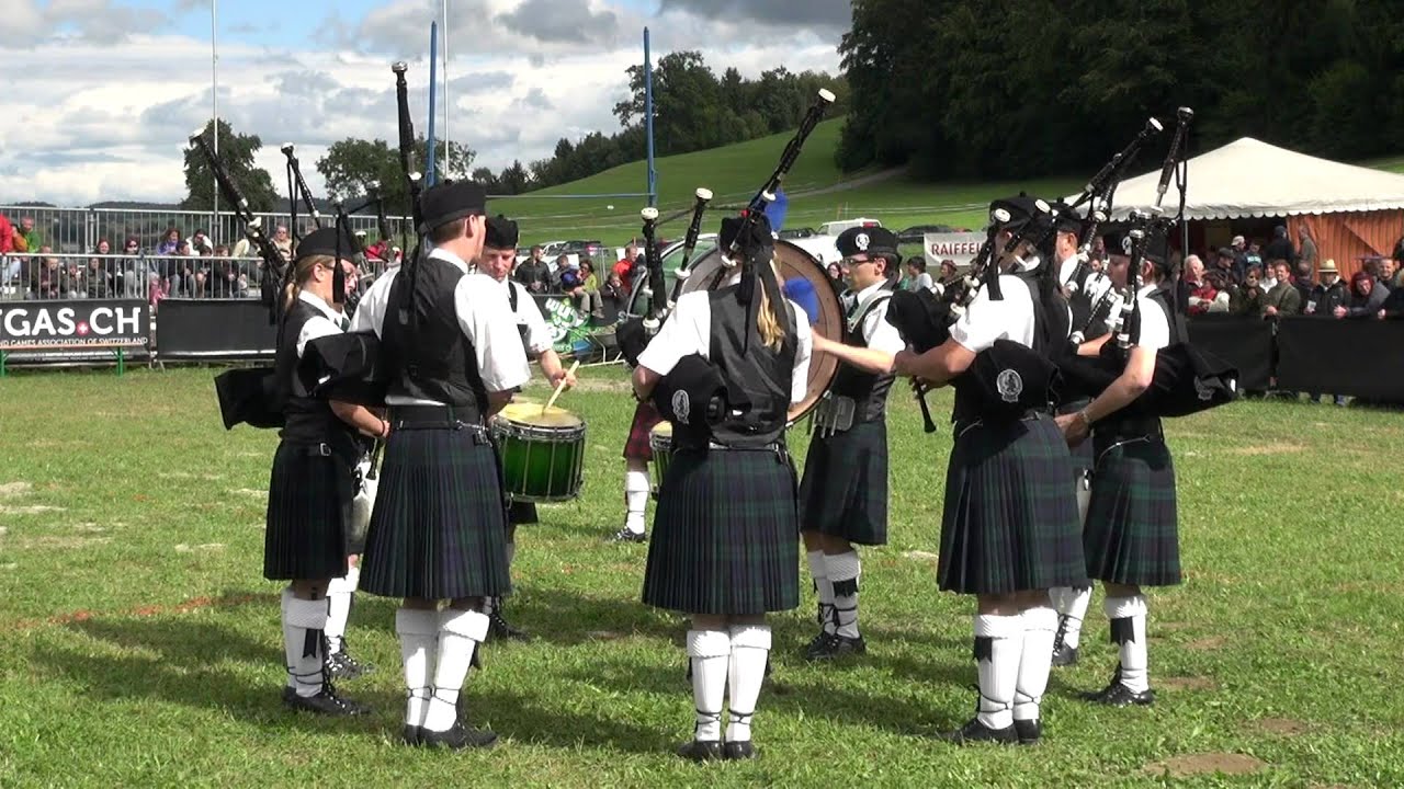 Swiss Pipe Band Championships 2011 - PDBS - YouTube