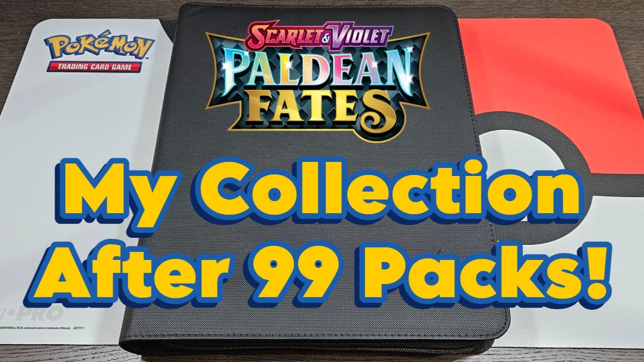My Paldean Fates Collection After 99 Packs! How Complete Is My Set ...
