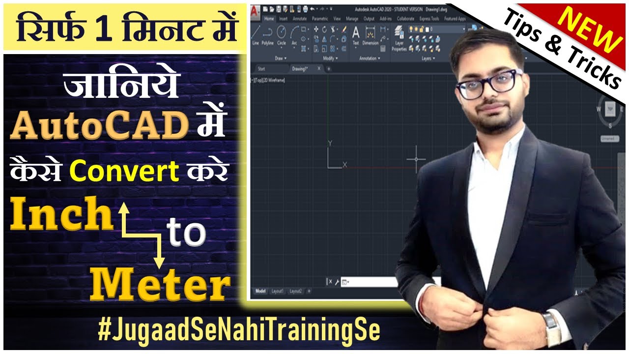How To Convert AutoCAD Drawing Feet To Meter How To Change Units Of Existing Drawing In How To Convert AutoCAD Drawing Feet To Meter How To Change Units Of Existing Drawing In