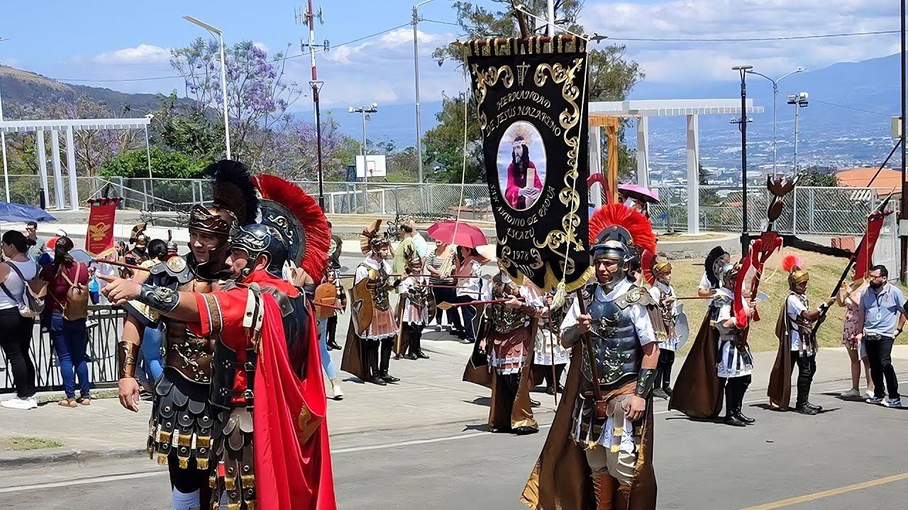 Semana Santa Holy Week en Escazu, San Jose, Costa Rica 4K - YouTube