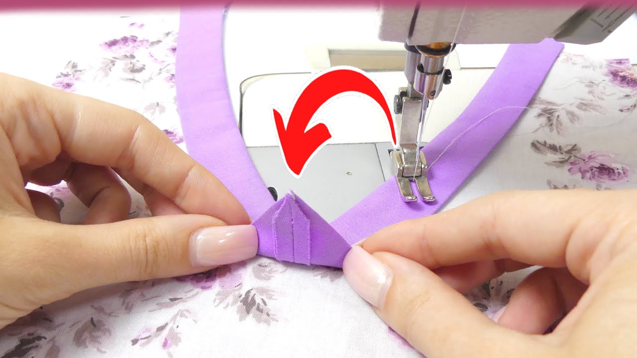 The most practical advice for learning how to sew a V-neck correctly ...