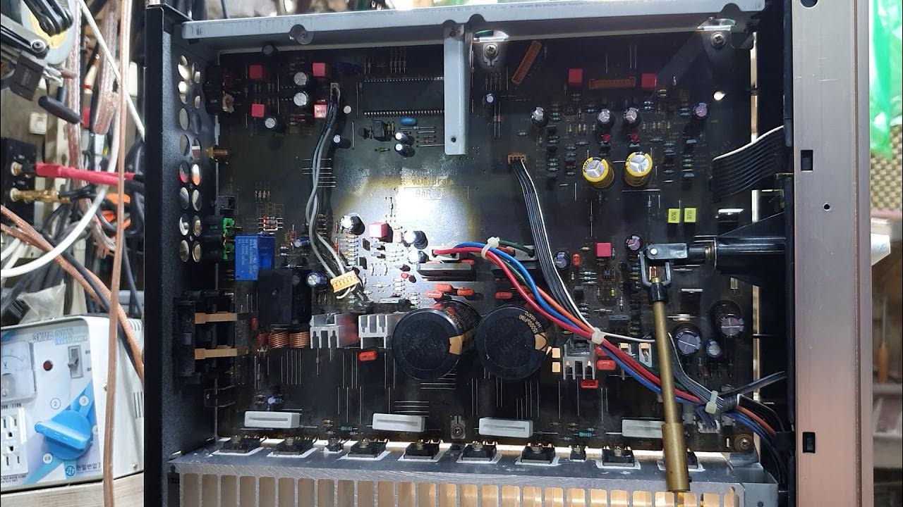 인켈 ax 7r리캡,audio amplifier recap, tuning - YouTube