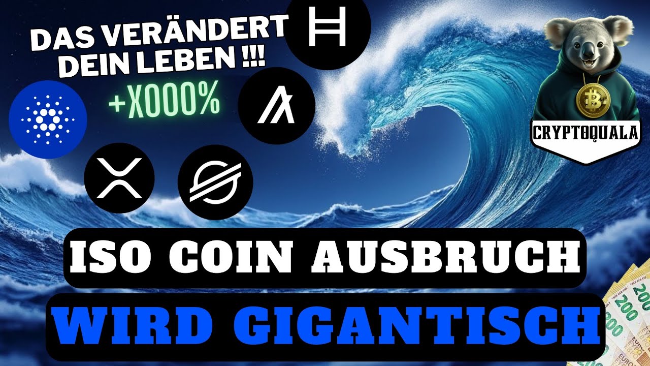 💥 ISO COINS RASTEN AUS - HAMMER NEWS ZU XRP, ALGO, HBAR & XLM KANN ...