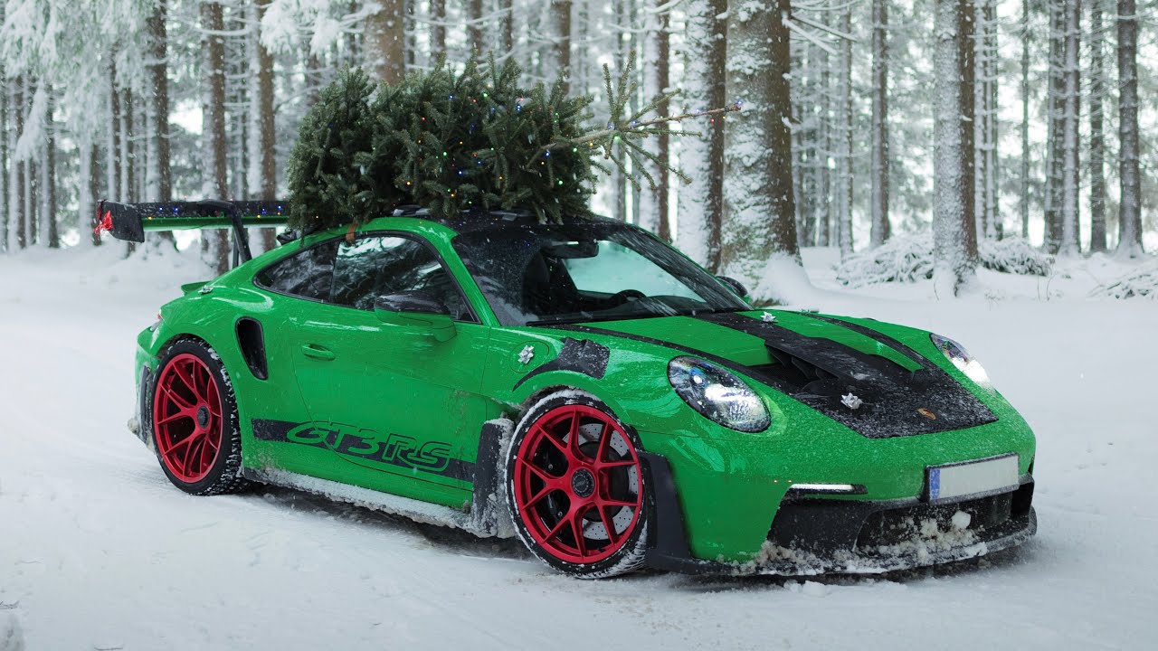 Porsche 911 GT3RS Snow Drifting - ADVANTAGE CARS [4K] - YouTube
