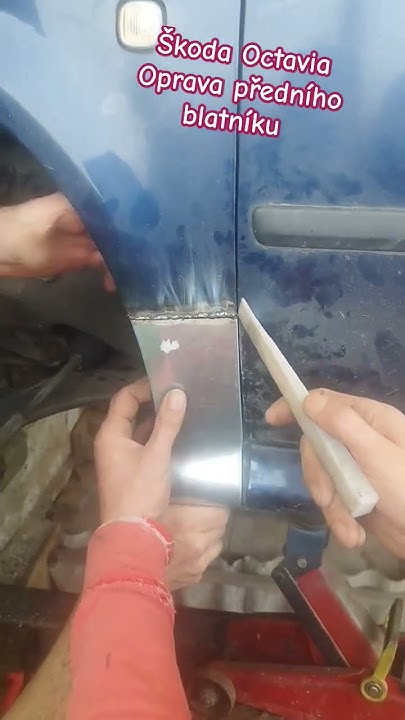 Škoda Octavia 1 oprava předního blatníku #skoda #octavia #kombi #skoda Octavia #škodaoctavia ...