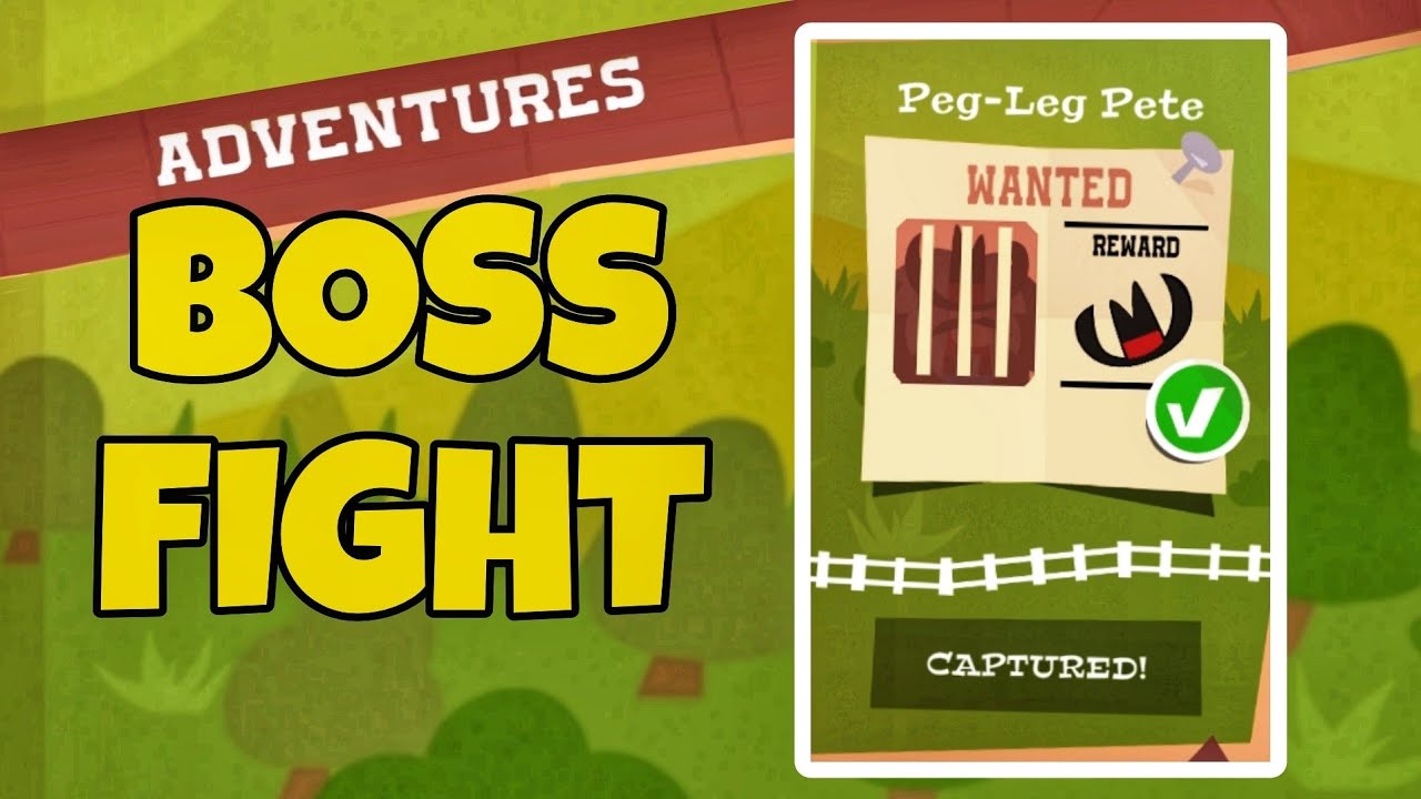 Cowboy Valley: Boss Fight - PEG LEG PETE Gameplay - YouTube