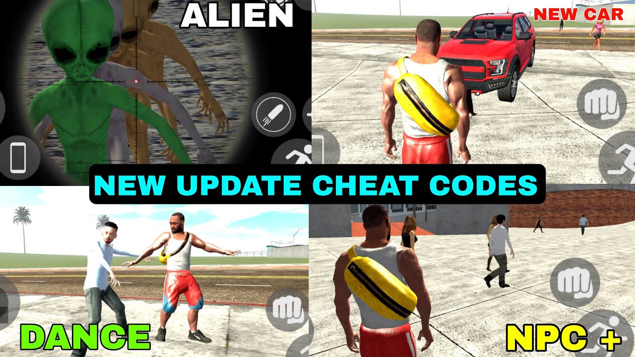 Indian bikes driving 3d New Update Npc Dance RGS Code 🔥😍 | Alien Mode,new features | Farhan ...