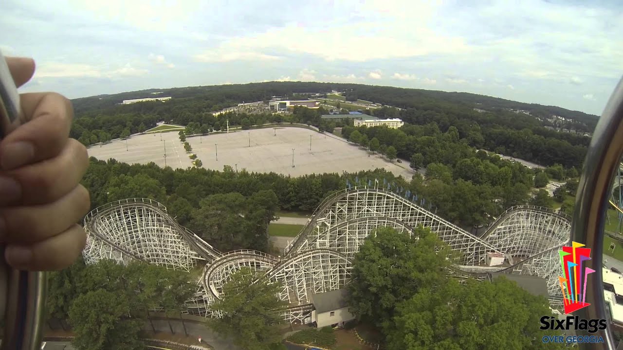 Six Flags Over Georgia Acrophobia POV - YouTube