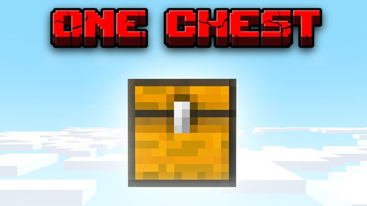 1 Kiste entscheidet alles | Minecraft ONE CHEST Live - YouTube