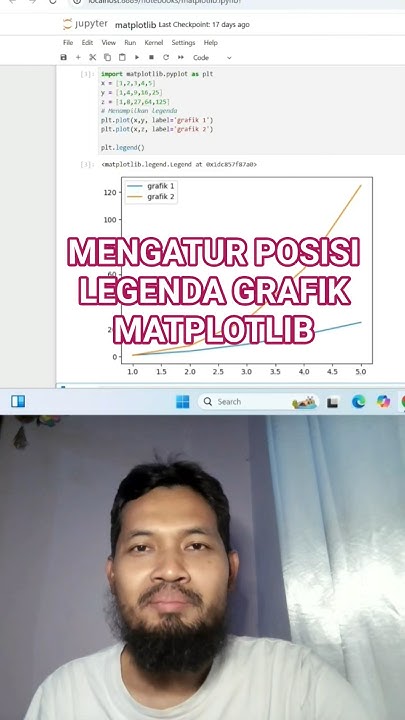 Mengatur posisi legenda grafik matplotlib #datavisualization #matplotlib #kuliahdatasains - YouTube