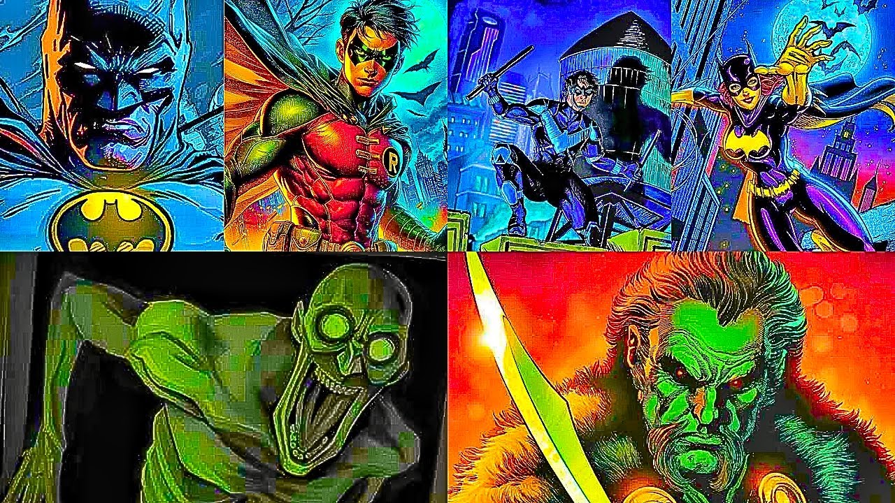 Bat Family vs SCP 096 & Ras al ghul - YouTube