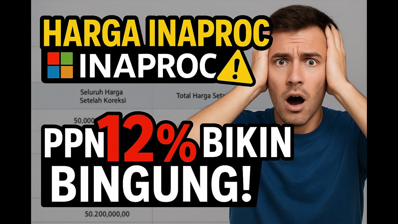 Harga inaproc kacau? Ini solusinya - YouTube