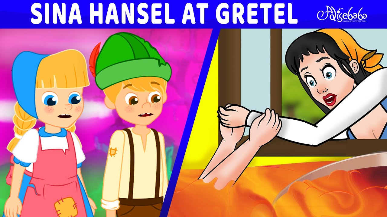 Sina Hansel at Gretel & Ang Mahiwagang Palayok | Mga Kwentong Pambata ...