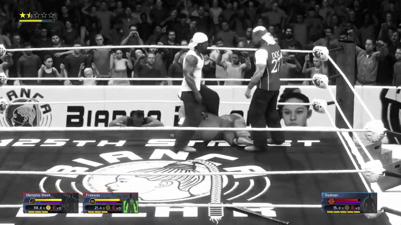 Def Jam Wrestling 2K20 - Roc-A-Fella vs Def Squad - 125th Street ...