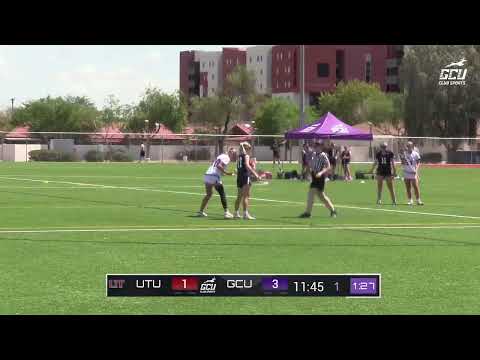 Saturday 4 5 25 GCU Women's Lacrosse vs Utah Tech 12 30pm - YouTube