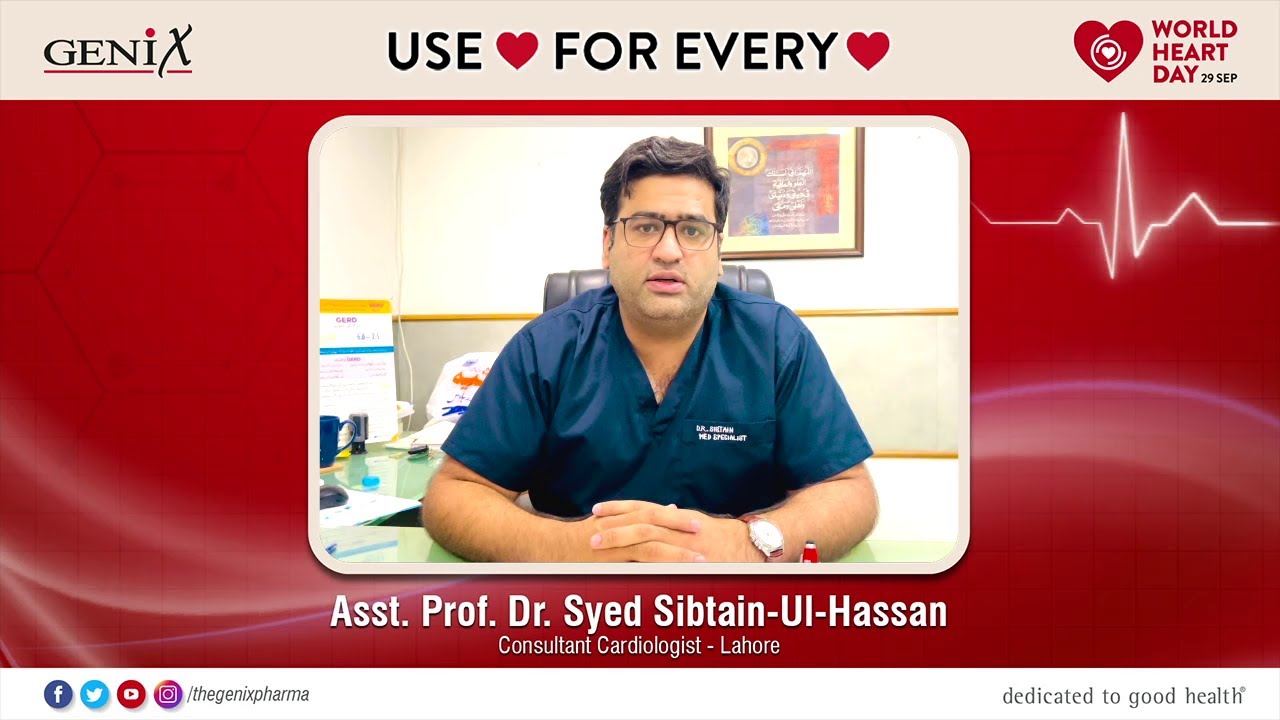 Asst. Prof. Dr. Syed Sibtain-Ul-Hassan | World Heart Day 2022! - YouTube