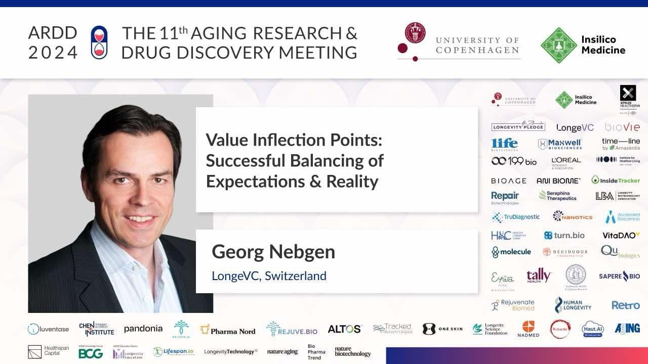 Georg Nebgen at ARDD2024: Value Inflection Points: Successful Balancing ...