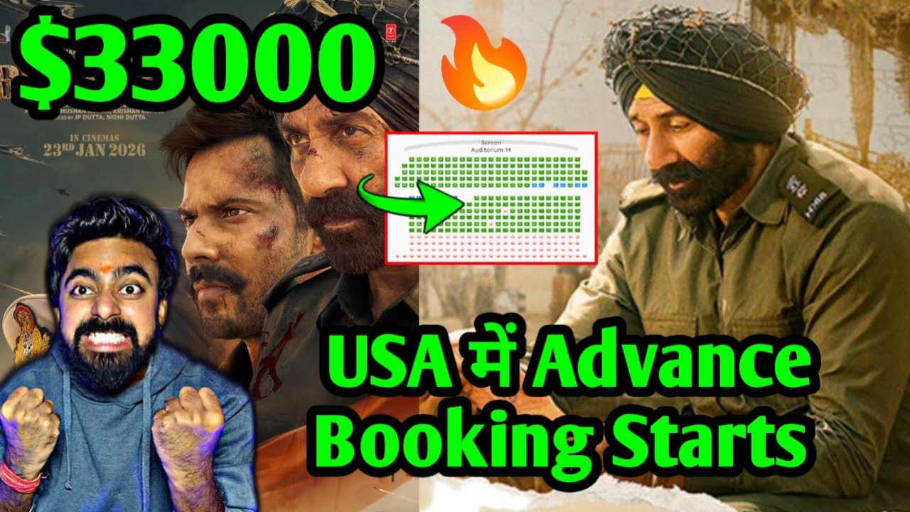BORDER 2 ADVANCE BOOKING REPORT DAY 1 | BORDER 2 TRAILER BORDER 2 ...