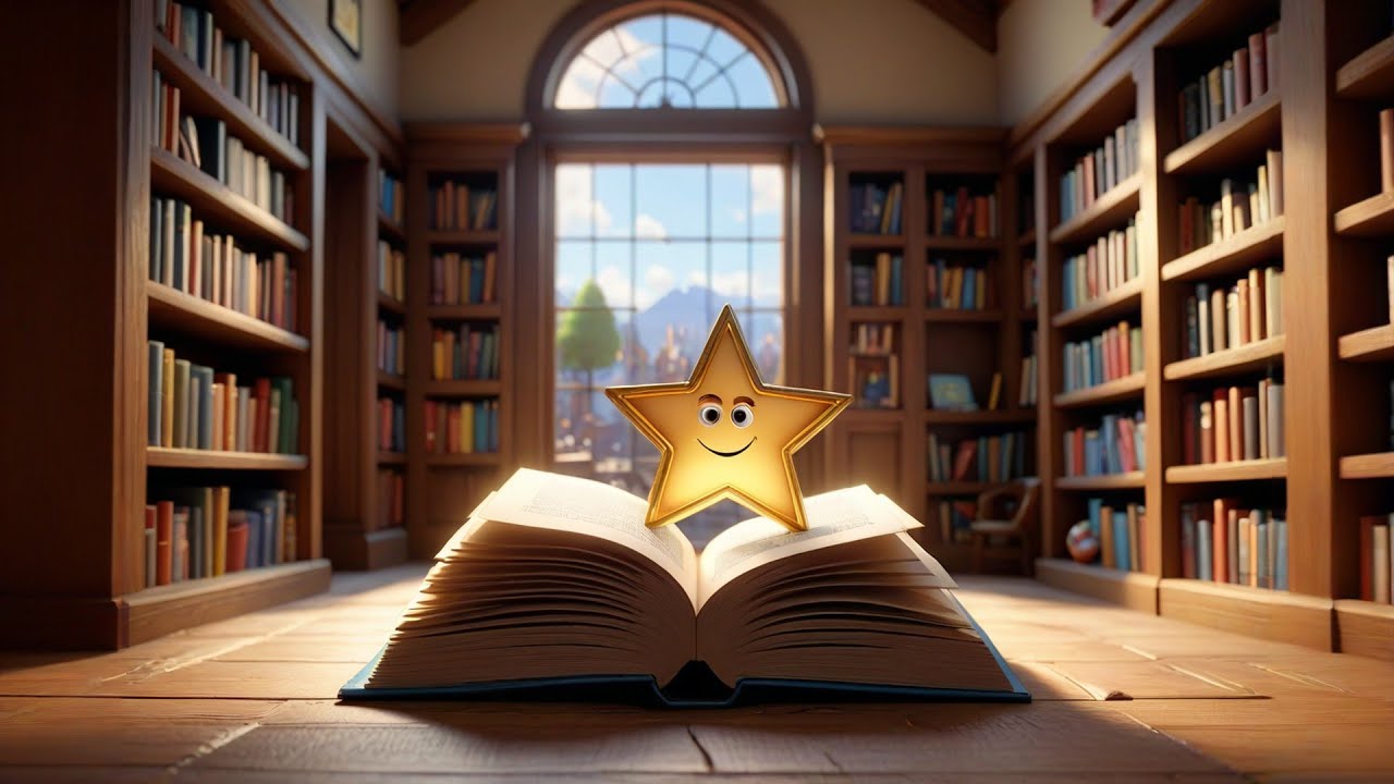The Star That Hopped Into My Book ⭐📚 | Magical Kids Story | Preschool ...