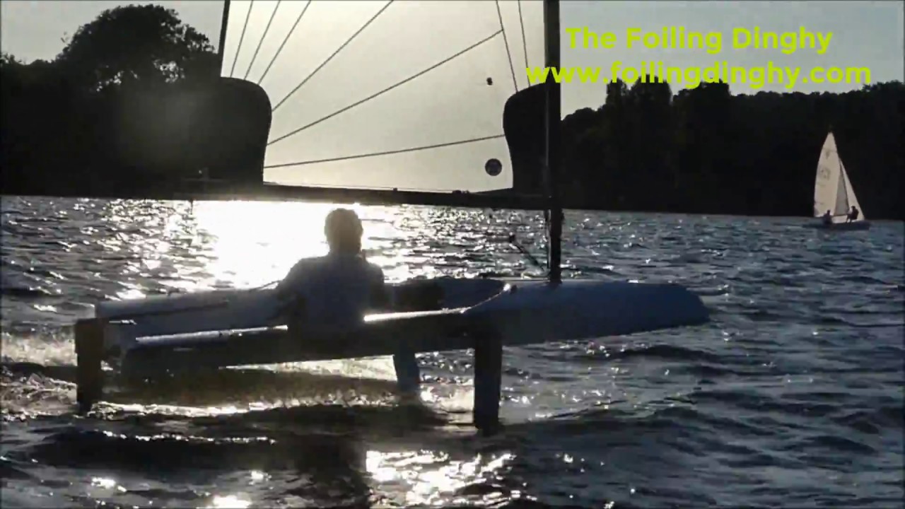 Relaxed upwind foiling with 17kn of boat speed - that's The Foiling ...