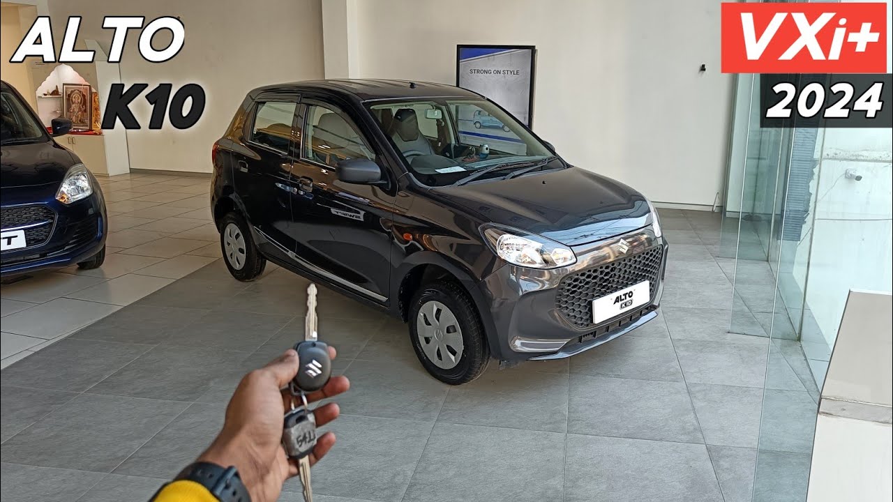 Maruti Suzuki Alto K10 Top Model 2024 ️| Alto VXi Plus Real-life Review ...