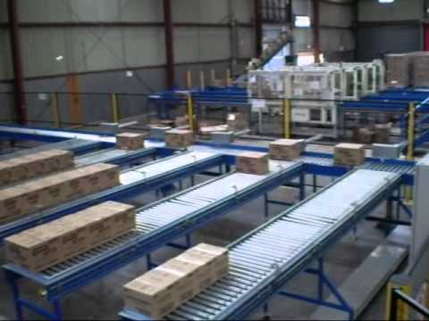 JMP ENGINEERING - Conveying and Palletizing System - YouTube