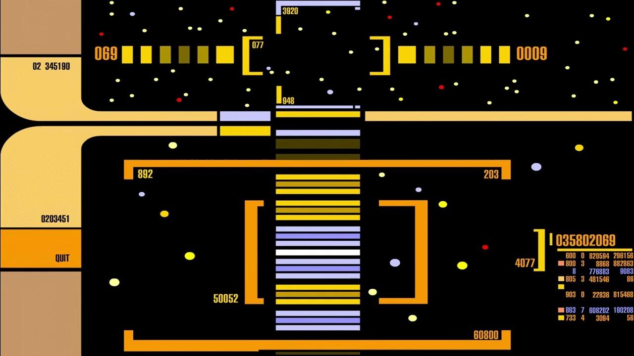Star Trek LCARS Animations - Science Station Display - YouTube