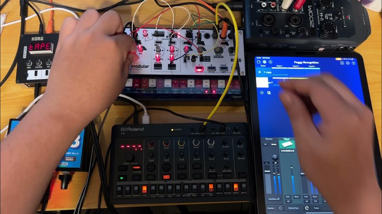 2023/06/08 Techno Session: AIRA T-8, volca modular, NTS-1, Gadget - YouTube