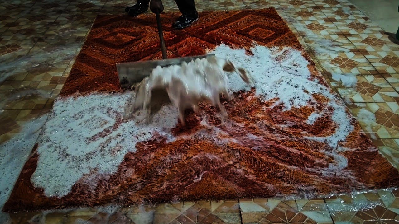 The Ultimate Rug Clean up .Transforming a Dumped Rug | Carpet Cleaning ...