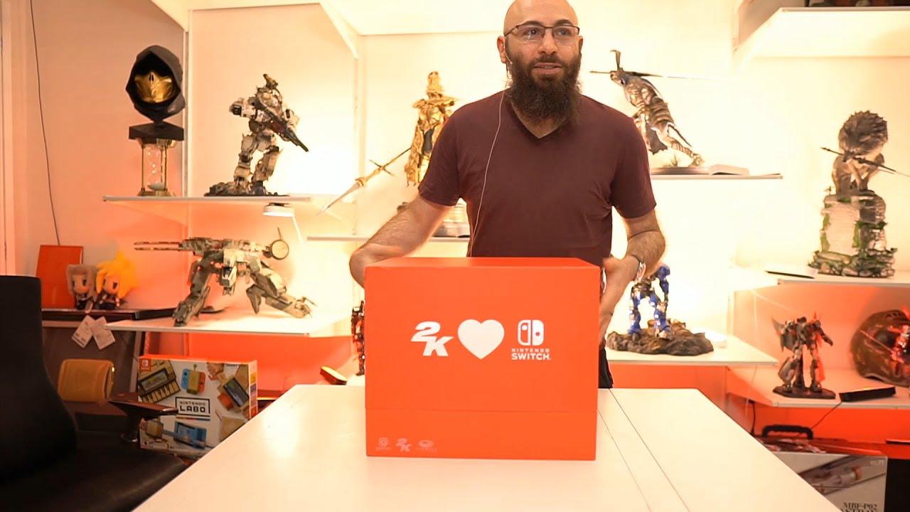 Unboxing a special gift from 2K Games! - YouTube