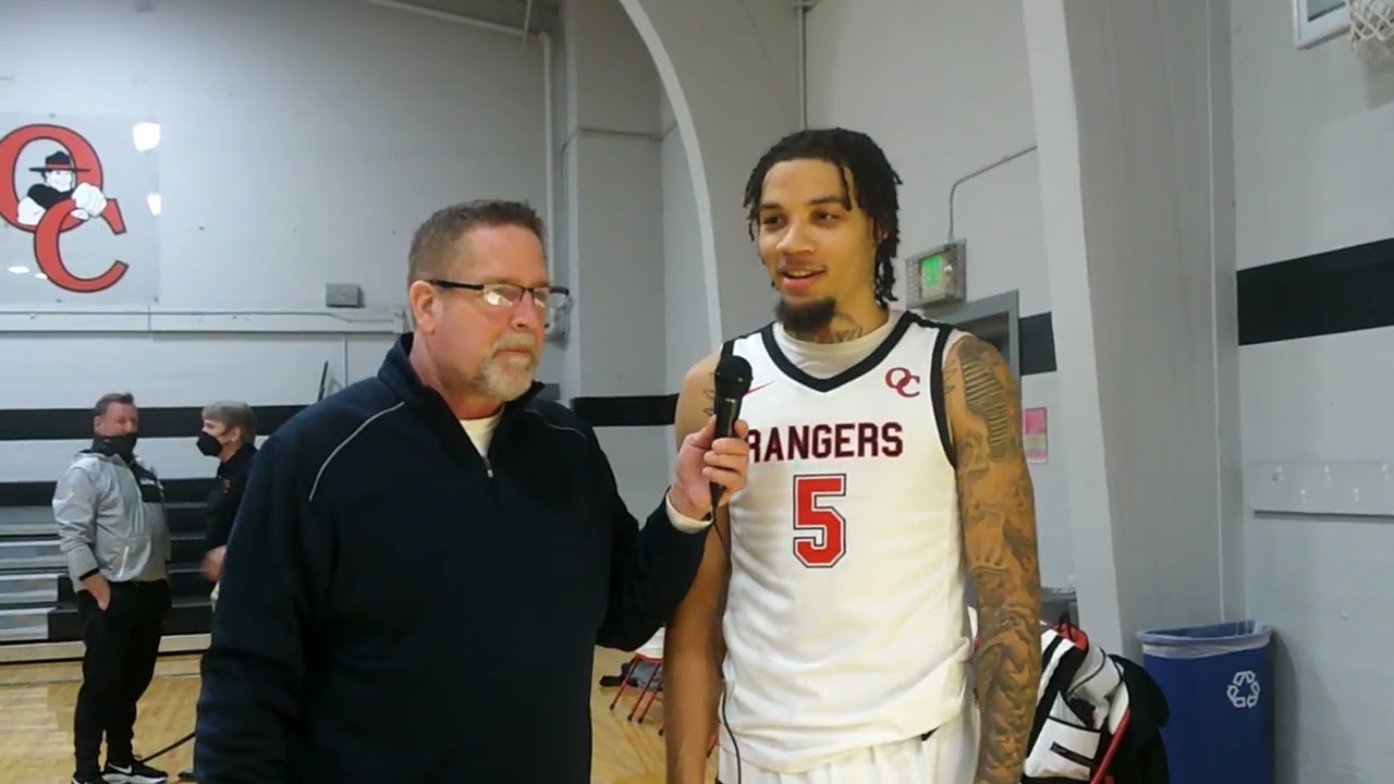 Olympic College Rangers Gaurd Audree Polk talks after 93 85 Win over ...